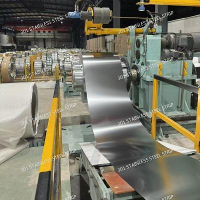 China AISI 301 Stainless Steel Strip In Half Hard Condition ASTM A666 DIN 1.4310 for sale