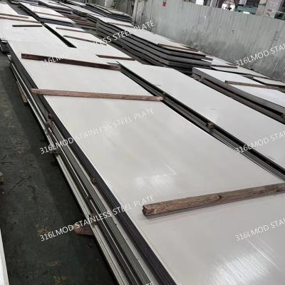 China Marine Grade 316LMod Stainless Steel Plate For Offshore Structures & Saltwater Environments for sale