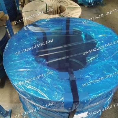 China Precision 316L Stainless Steel Strip Cold Rolled Annealed Pickled for sale