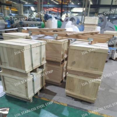 China ASTM A240 316L Stainless Steel Shimming Strip 0.5mm - 3.0mm Thicknesses Widths for sale