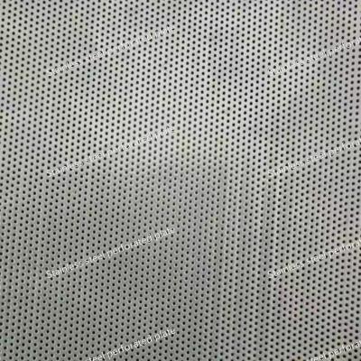 China Precision Stainless Steel Micro Perforated Sheet Fine Hole Mesh For Filtration Screening Decoration for sale