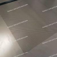 China Durable 304/316 Stainless Steel Micro Hole Perforated Metal Sheet Smooth Surface Custom Patterns Sizes for sale