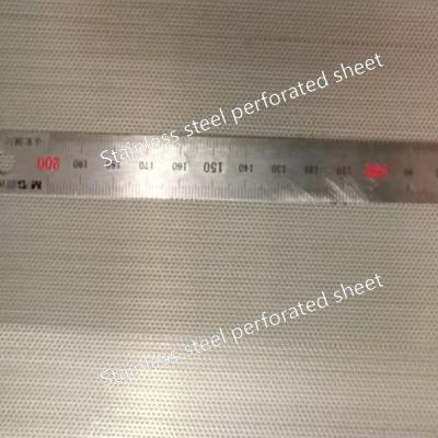 China Duplex 2507 / S32750 Stainless Steel Perforated Sheets For Desulfurization Tower for sale