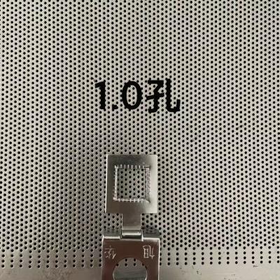 China 254SMO Stainless Steel Perforated Sheet With Hole Diameter 1.0 - 3.0mm for sale