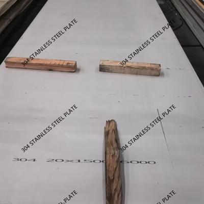 China 304 Grade Hot Rolled Stainless Steel Plate Industrial NO.1 Finish Thickness 3-50mm for sale