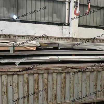 China ASTM A240 304 Hot Rolled Stainless Steel Plate High Strength Heat-Resistant For Heat Exchangers Equipment for sale