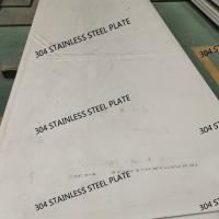 China 304 Hot Rolled Stainless Steel Plate ISO Certified Anti-Rust Easy To Weld Industrial / Commercial Grade for sale