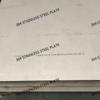 China 304 Hot Rolled Stainless Steel Plate ISO Certified Anti-Rust Easy To Weld Industrial / Commercial Grade for sale