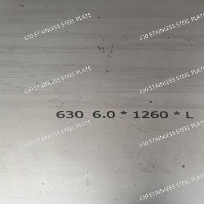 China High Hardness 630 Stainless Steel Sheet Plate Thickness 1.0 - 6.0mm ASME SA240 for sale