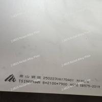 China DIN 2.4819 Nickel Alloy Plate Sheet Hastelloy C-276 With 2B NO.1 Surface And Temperature Corrosion Resistance for sale
