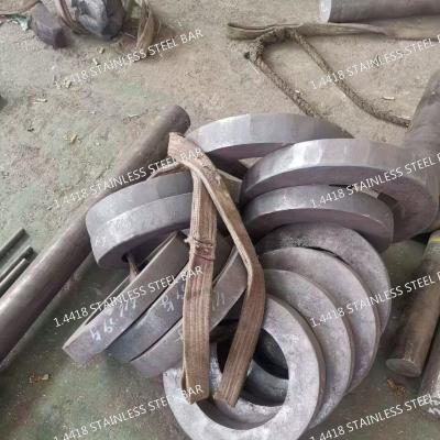 China 1.4418 Stainless Steel Bar Round Square and Flat Profiles ASTM DIN GB EN Standard for sale