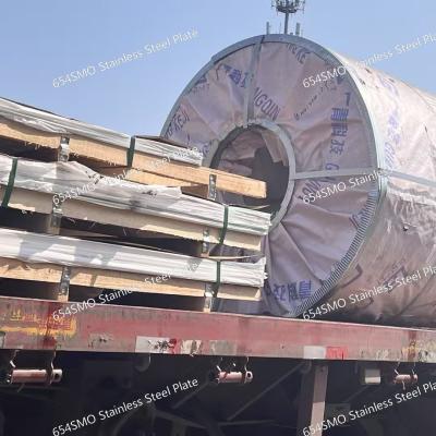 China 654SMO Super Austenitic Stainless Steel Plate High Ni Cr Mo Content For Unrivaled Durability for sale
