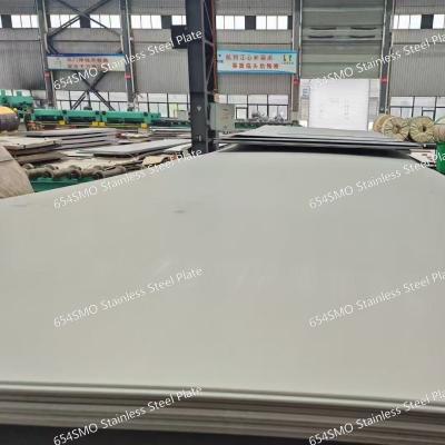 China High Purity 654SMO Stainless Steel Plate For Chemical Marine Power Generation Sectors for sale