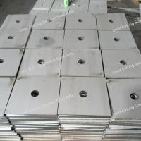 China AISI316L/1.4404/S31603 Stainless Steel Plate Laser Cutting Round Square and Rings for sale