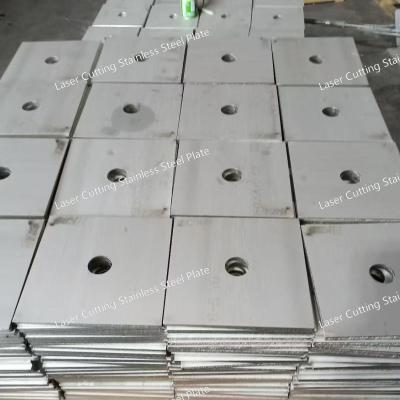 China AISI316L/1.4404/S31603 Stainless Steel Plate Laser Cutting Round Square and Rings for sale