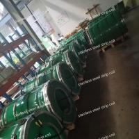 China Stainless Steel Strip Coil Alloy SUS304 SUS316L SUS321 SUS430 Narrow SS Strips Width 5 - 50mm for sale