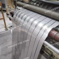 China Cold Rolled Stainless Steel Strips Alloy 304/304L/304H SS Coils Slit Cutting Without Burr for sale