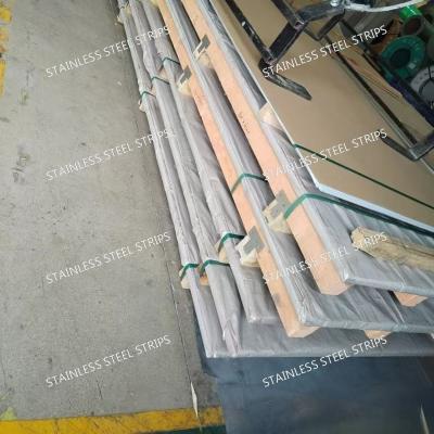 China Cold Rolled Stainless Steel Strips Alloy 304/304L/304H SS Coils Slit Cutting Without Burr for sale