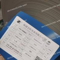 China JIS G4305 SUS304 Stainless Steel Sheet 0.3-3.0mm 2B BA Surface for sale