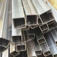 China 304 316L Stainless Steel Square Pipe 10x10 to 200x200mm 6m Length for sale