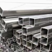 China 304 Stainless Steel Square Tubing 40x40mm 60x60mm 80x80mm Custom Cut for sale