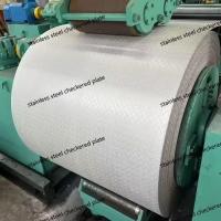 China Stainless Steel Checkered Plate 304 316L Anti-Slip 3mm-8mm for sale