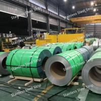 China ASTM A666 301 Stainless Steel Strips 0.15-2.0mm Burr-Free Slit Cut for sale