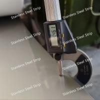 China 301 Stainless Steel Strips 0.3mm to 0.8mm EN 1.4310 Alloy for sale