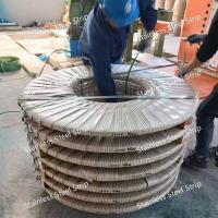 China 301 Stainless Steel Strip 0.15-2.0mm BA Cold Rolled Spring Band for sale