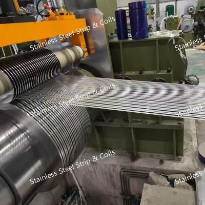 China 304L Stainless Steel Strips ASTM A666 0.3-3.0mm Cold Rolled 2B Surface for sale