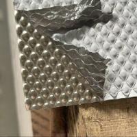 China Embossed Stainless Steel Sheet Thickness 1.0mmm 1.2mm 1.5mm 2.0mm Rain Drops Pattern for Kitchen Ware for sale
