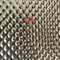 China Water Drops / Rain Drops Pattern Stainless Steel Embossed Sheet Plate Thickness 0.6 - 2.0mm Anti-Slip Sheets for sale