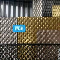 China Water Drops / Rain Drops Pattern Stainless Steel Embossed Sheet Plate Thickness 0.6 - 2.0mm Anti-Slip Sheets for sale