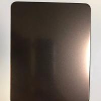 China Black Mirror Stainless Steel Sheet 0.8mmm 1.0mm 1.2mm 4ft*8ft Sandblasting, Matte Finish for sale