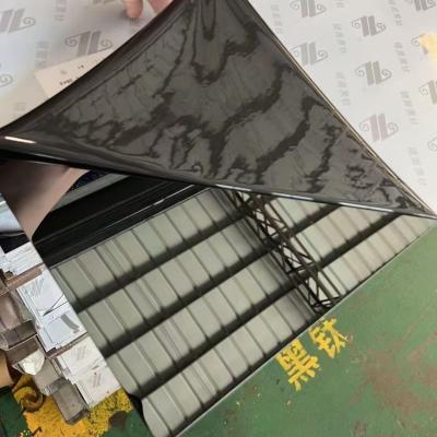 China HONGWANG Stainless Steel Sheet Gold Mirror, Black Mirror Finishing With Anti-Fringer Print Treatment for sale