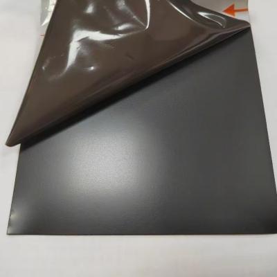 China Black Mirror Stainless Steel Sheet SUS304 Matte Balck SS Sheet Thickness 0.5 - 1.5mm for sale