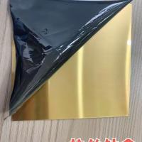 China 4ft*8ft Stainless Steel Sheet Titanium Gold Color SS Sheet SUS304 / 1.4301 for sale