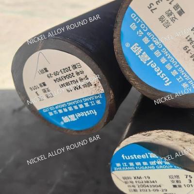 China Durable XM-19 Stainless Steel Round Bar Ideal for Corrosion-Resistant Applications for sale