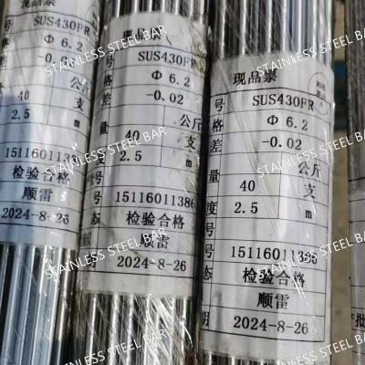 China 304F Stainless Steel Ground Rod Corrosion-Resistant and Easy to Machine for sale