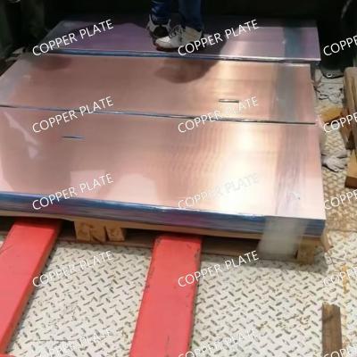 China Durable CU-ETP Electrolytic Tough-Pitch Copper Plate for Fabrication and Engineering for sale