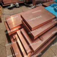 China Durable CU-ETP Electrolytic Tough-Pitch Copper Plate for Fabrication and Engineering for sale