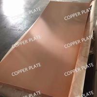 China Durable CU-ETP Electrolytic Tough-Pitch Copper Plate for Fabrication and Engineering for sale