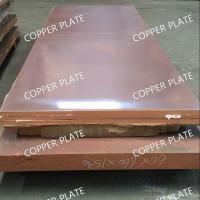 China Durable CU-ETP Electrolytic Tough-Pitch Copper Plate for Fabrication and Engineering for sale