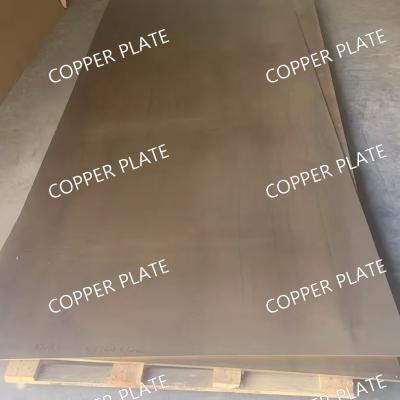 China Precision-Rolled CU-ETP Copper Plate Custom Cutting Copper Sheets with Superior Electrical Conductivity for sale