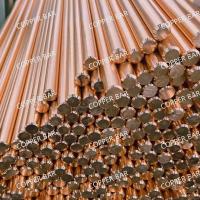 China Oxygen-Free C11000 Copper Rod  Ideal for Busbars, Wiring, and Conductors for sale
