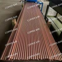 China Oxygen-Free C11000 Copper Rod  Ideal for Busbars, Wiring, and Conductors for sale
