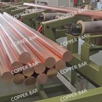 China T2 /C11000 / C110 Copper Round Bar 99.90% Pure Copper Hot Rolled Industrial Application for sale