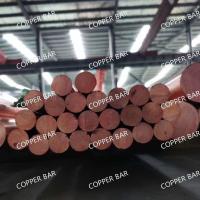 China Premium C11000 Copper Round Bar ASTM B187 Standard, Solid Copper Alloy 110 Rod, Stock Ready for sale