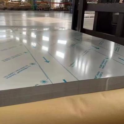China Decoration Application Mirror Polishing 8K Stainless Steel Sheet AISI304 With Laser Film SS Sheet for sale