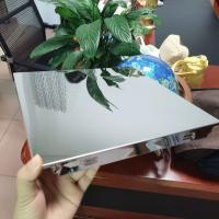 China AISI 304 8K Mirror Finish Stainless Steel Sheet 0.4–3.0mm, 4ft x 8ft with Laser Protective Film for Decorative Applications for sale